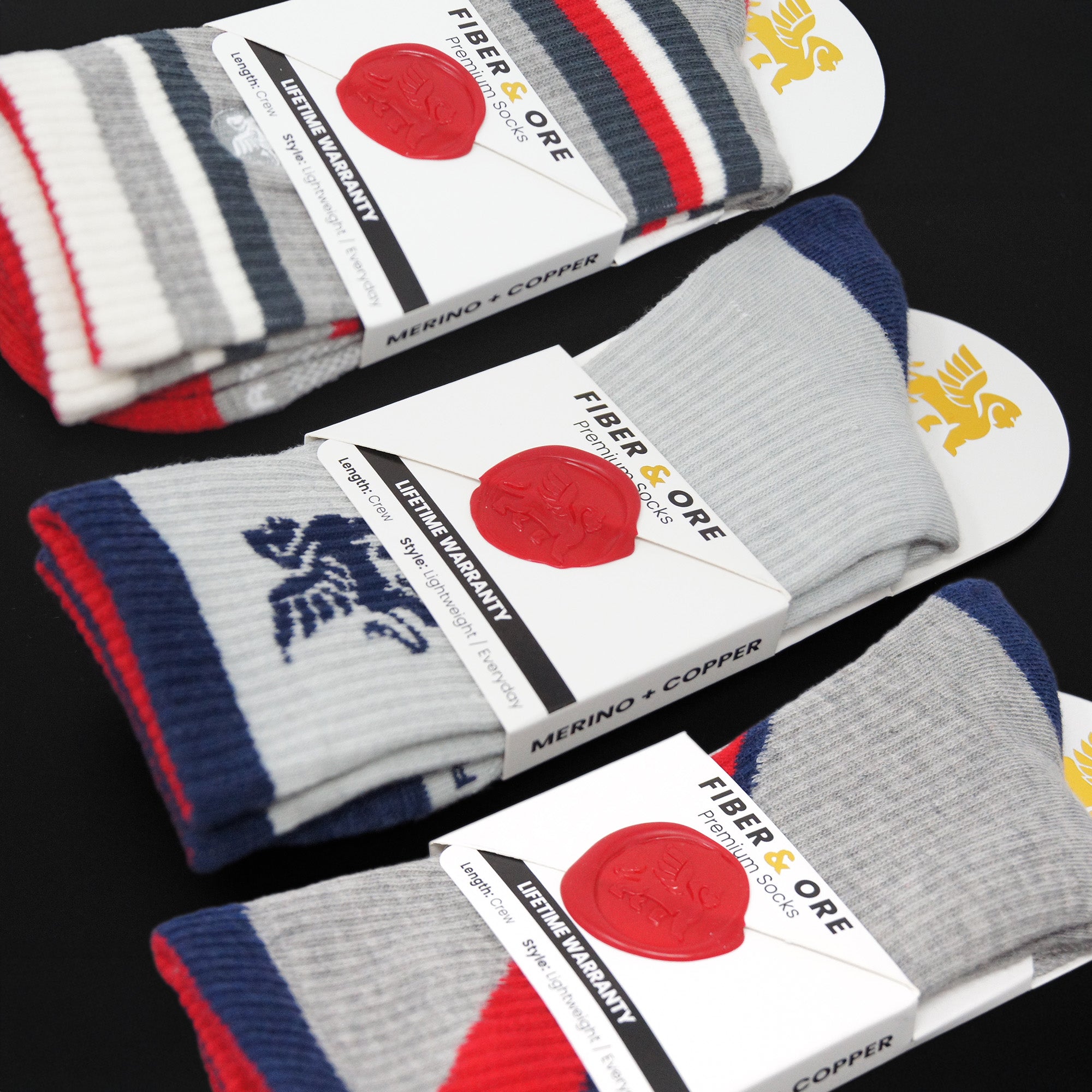 The Gentleman’s Essentials – 3-Pack of Premium Merino Crew Socks ...